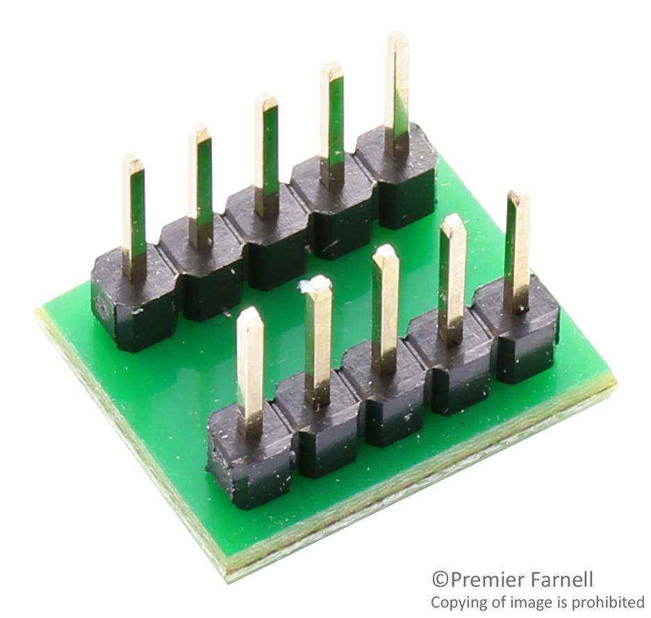 LCQT-MSOP10 Aries, IC-Adapter, 10-MSOP zu 10-DIP, 2.54mm Rastermaß ... LCQT-MSOP10 Aries, IC-Adapter, 10-MSOP zu 10-DIP, 2.54mm Rastermaß ...